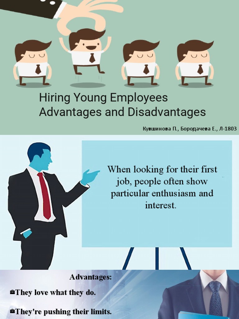 Hiring Young Employees Advantages and Disadvantages | PDF | Wellness