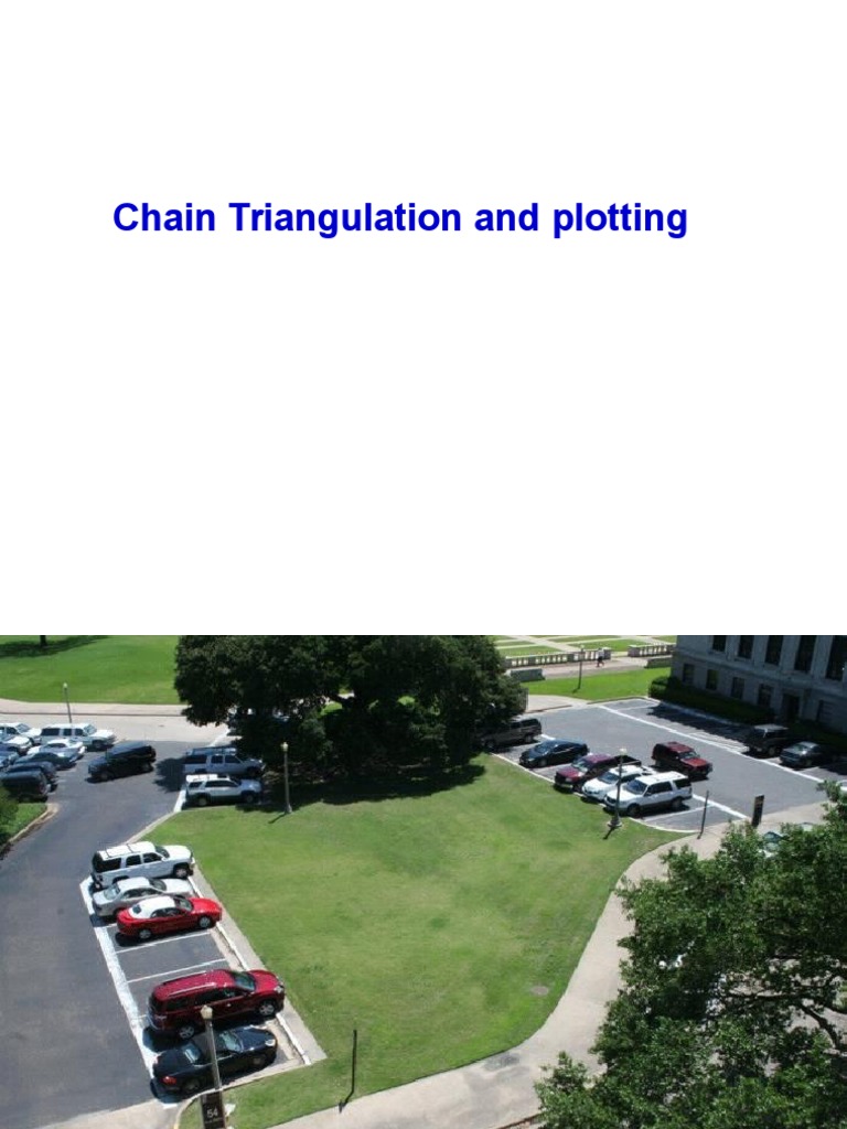 Chain Triangulation and Plotting - Example | PDF