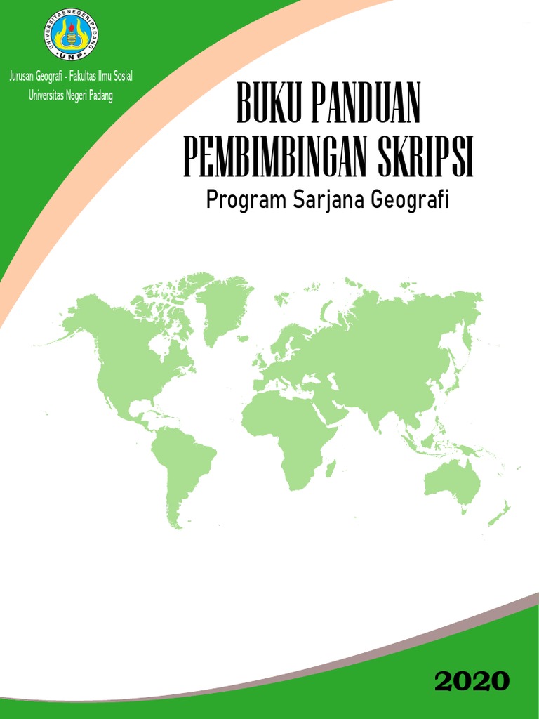 Panduan Skripsi Geografi UNP 2025 | PDF
