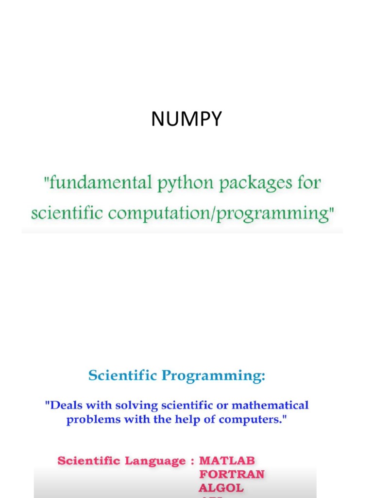 Numpy ML - AI | PDF | Computer Programming | Computing