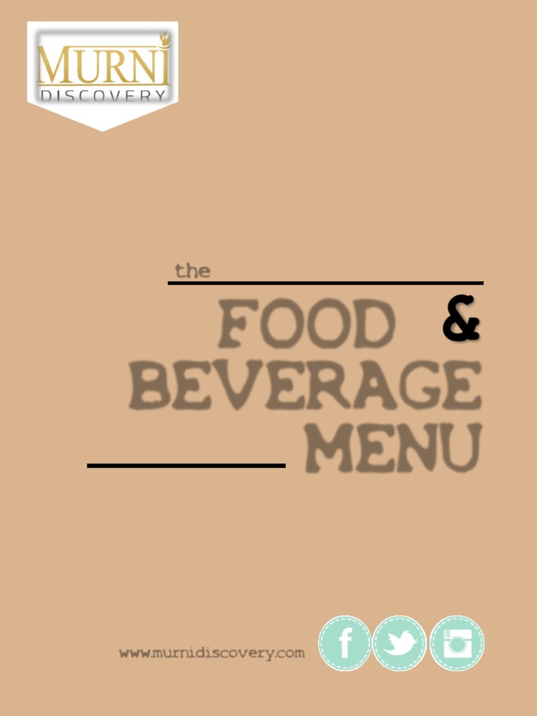 Murni Discovery Menu Lastest | PDF | Sausage | Foods