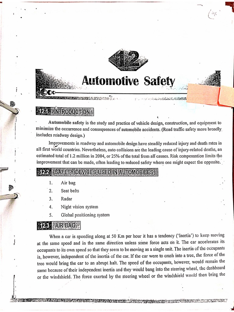 Automotive Safety | PDF