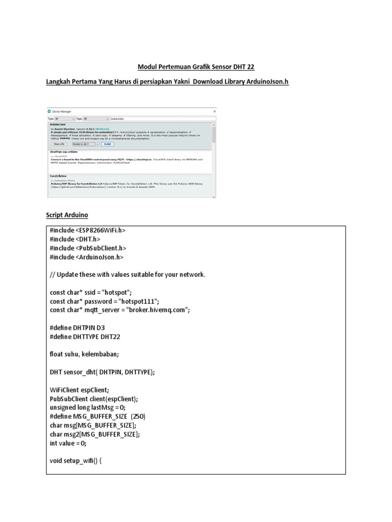 Module Arduino MQTT Grafik-1 | PDF | Telecommunications | Internet ...