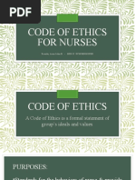 The ICN Code of Ethics For Nurses | PDF | Self-Improvement