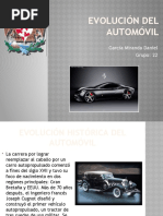 Línea Del Tiempo Historia de La Ingeniería Automotriz | PDF | Motores | Vehículos terrestres