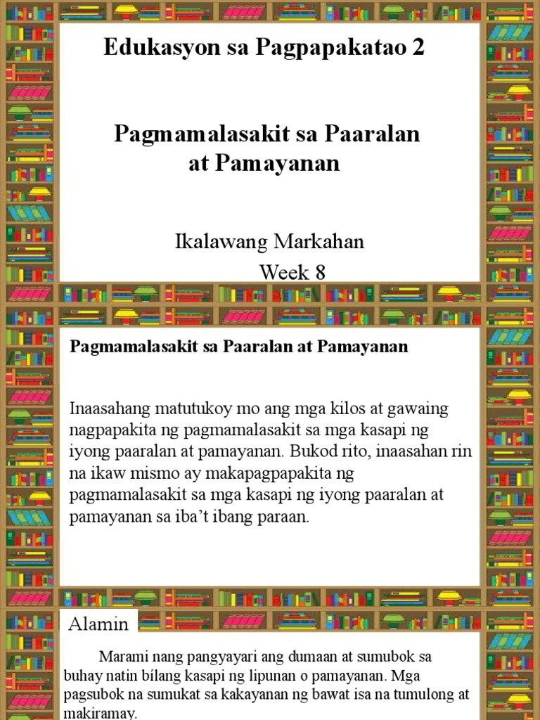 ESP - WEEK8 - 2nd Q. | PDF