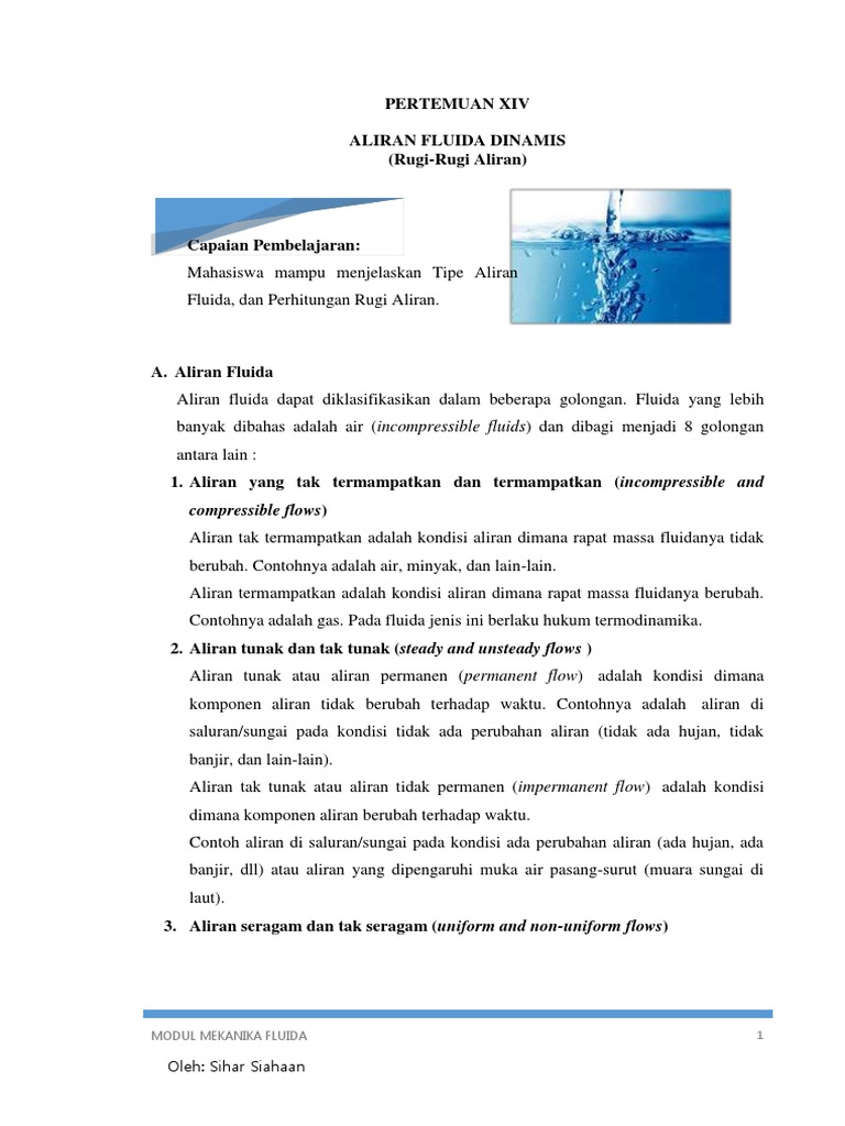 Rugi Rugi Aliran | PDF