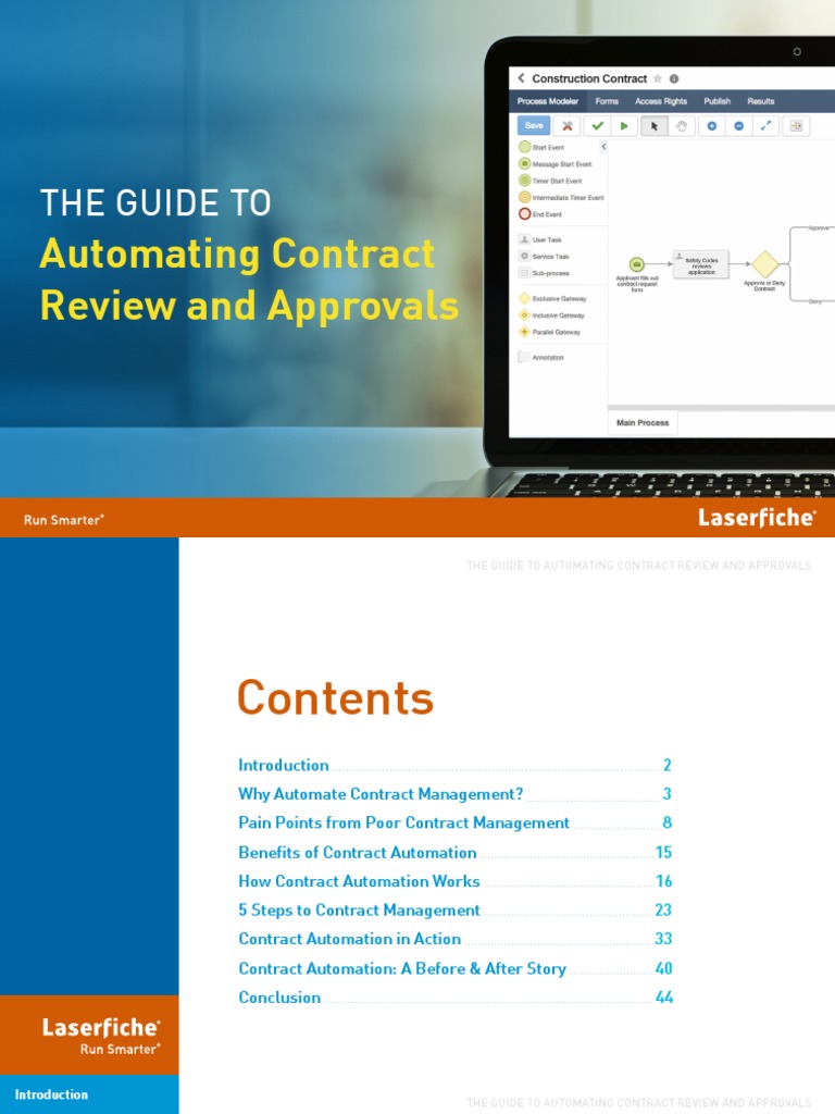 Ebook The Guide To Automating Contract Review and Approval | PDF | Automation | Business