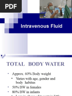 IV Fluids Chart | PDF | Saline (Medicine) | Rtt