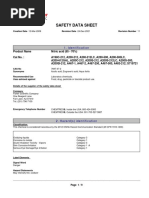 MSA Calibration Gas Safety Data Sheet | PDF | Nitrogen Dioxide | Nitric ...
