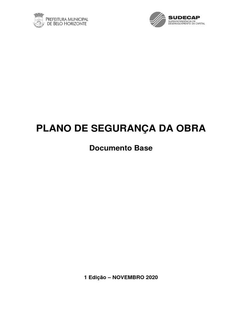 Pso-Plano de Seguranca de Obras r4 | PDF | Tráfego