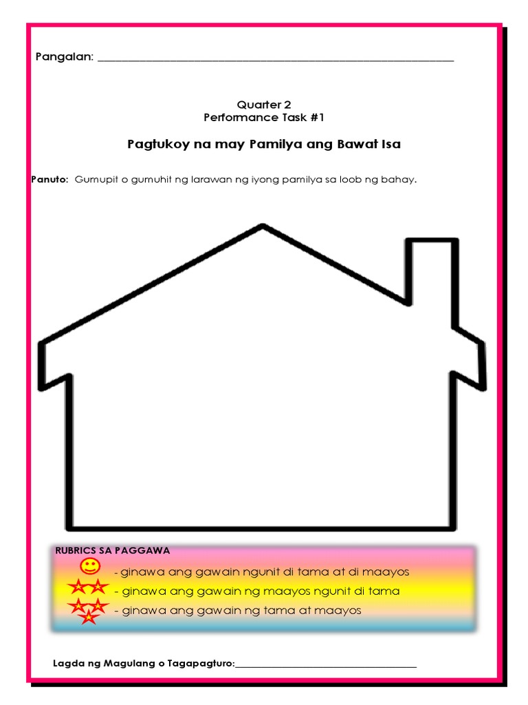 Performance Tasks Quarter 2 | PDF