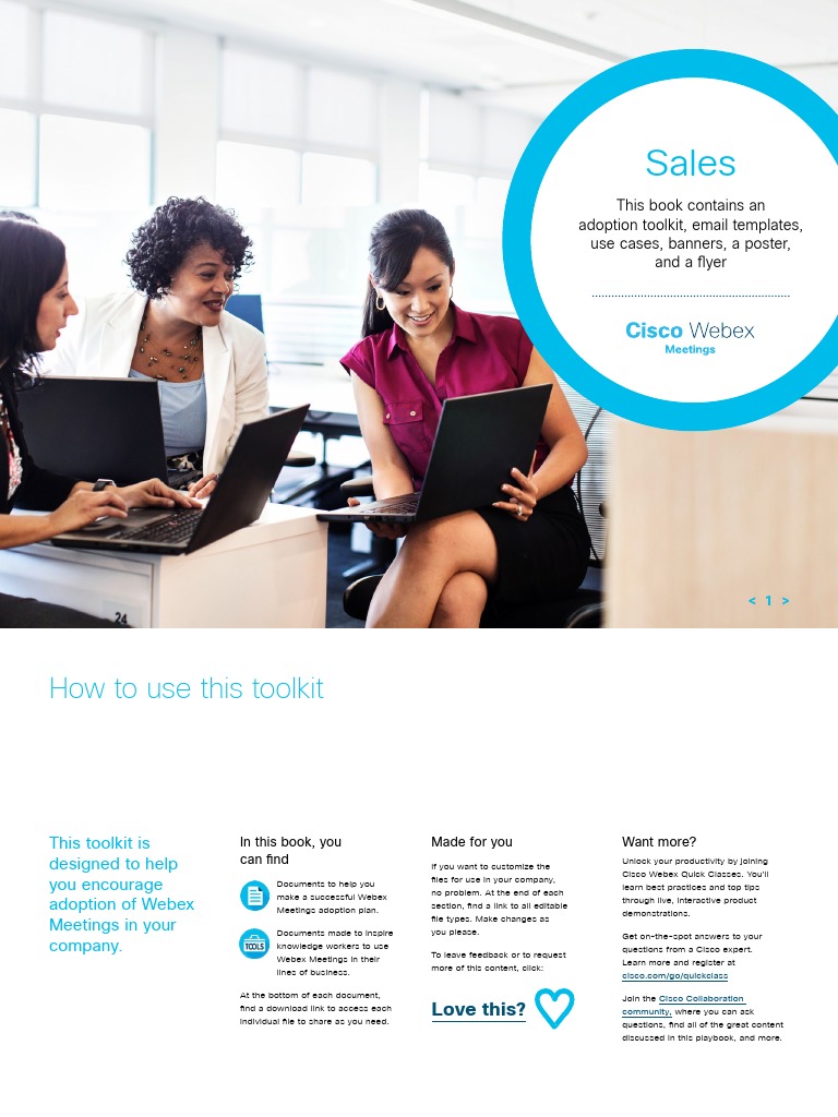 CISCO SALES Webex Meetings Guide | PDF | Mobile Phones | Communication