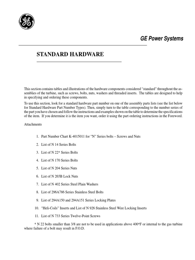 STD HDW | PDF | Screw | Manufactured Goods