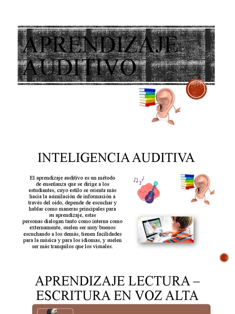 Estrategia Auditiva | PDF