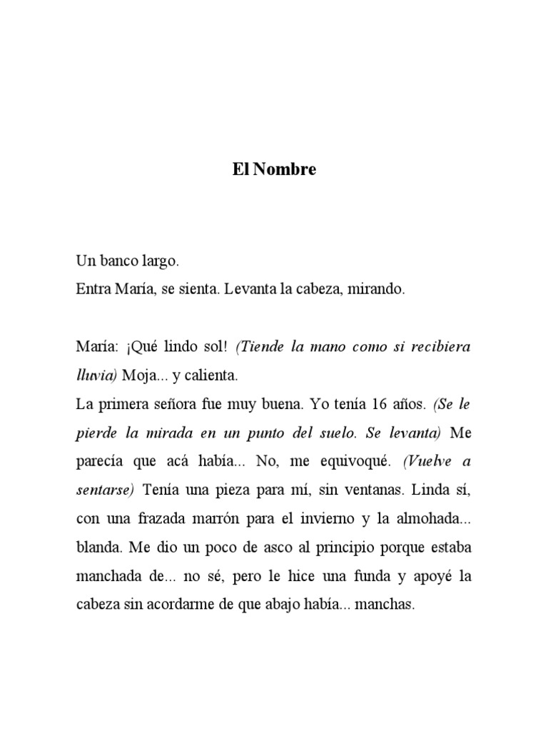 El Nombre | PDF