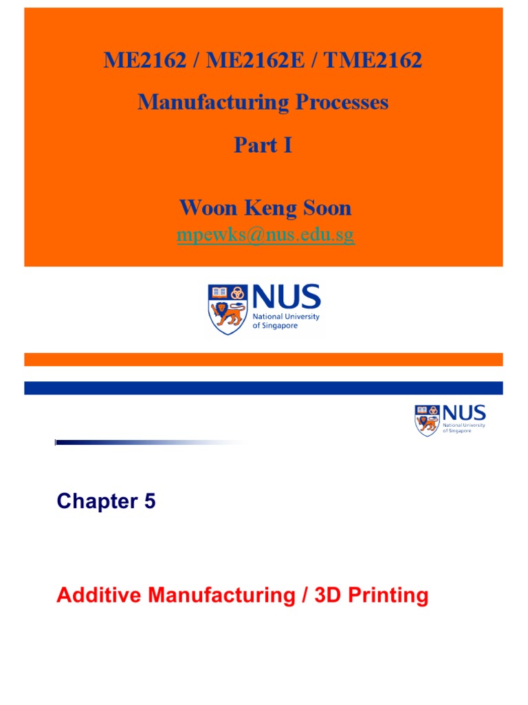 Additive Manufacturing - Handout | PDF | 3 D Printing | Secondary ...