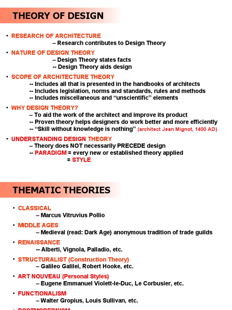 Research of Architecture Nature of Design Theory | PDF | Analogy ...