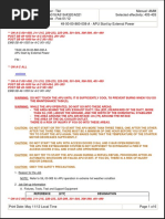 APU Purge Declaration Certificate | PDF