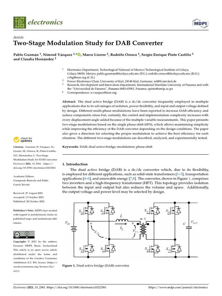Electronics 10 02561 | PDF | Resonance | Power Inverter