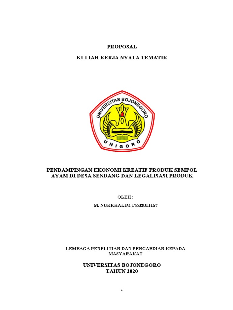 Lap KKN - M. Nurkhalim Revisi 1 | PDF