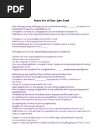 Tagalog Basic Prayers | PDF