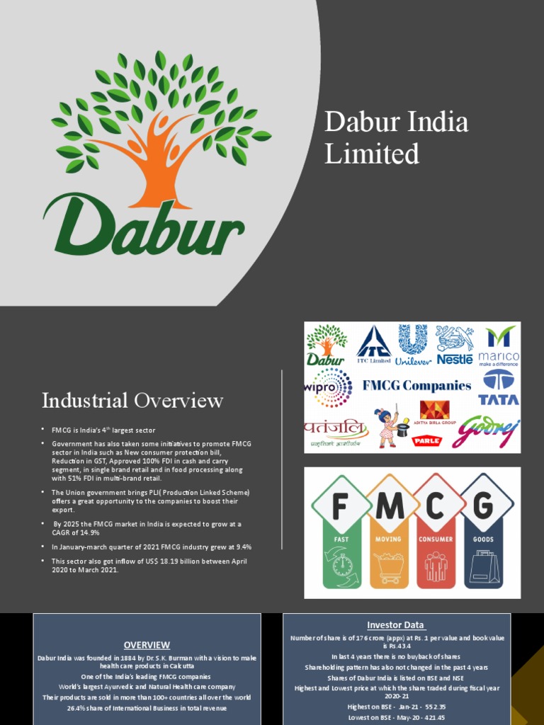 Dabur India LTD Financial Analysis Project | PDF | Investing | Equity ...