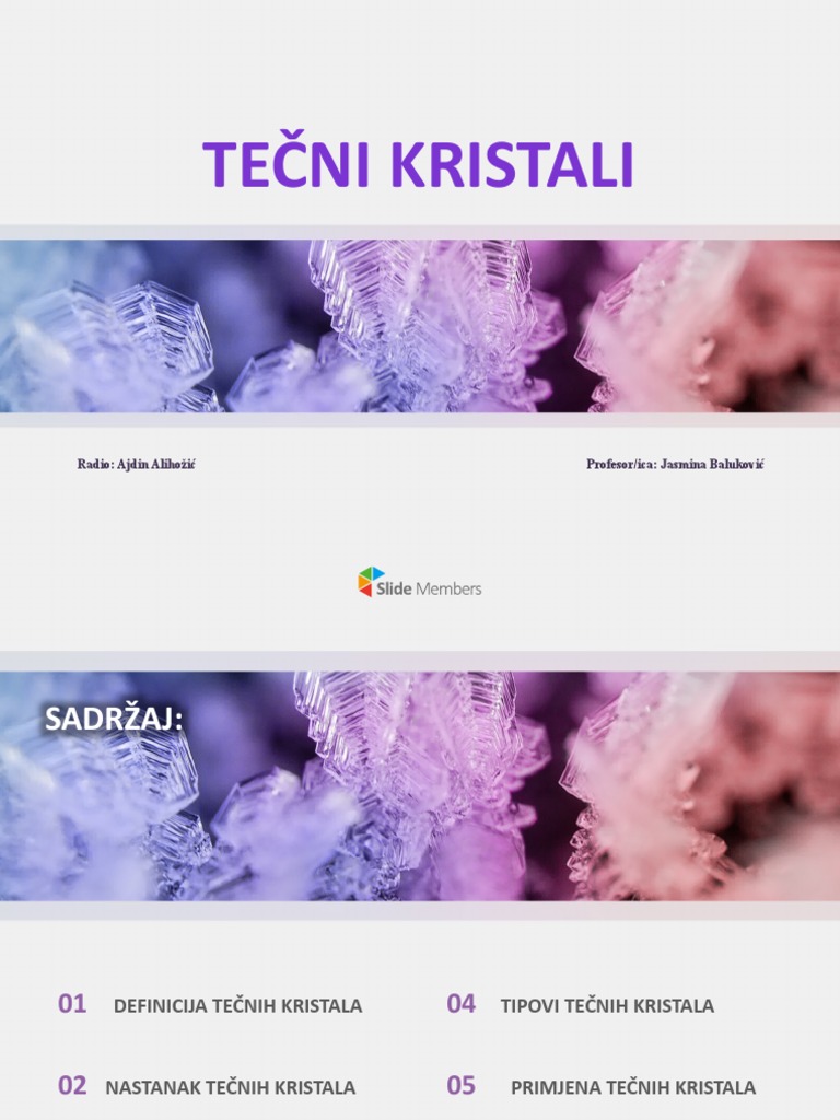 Tecni Kristali | PDF