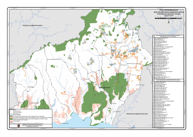 Peta Kalteng Ippkh 2013 | PDF