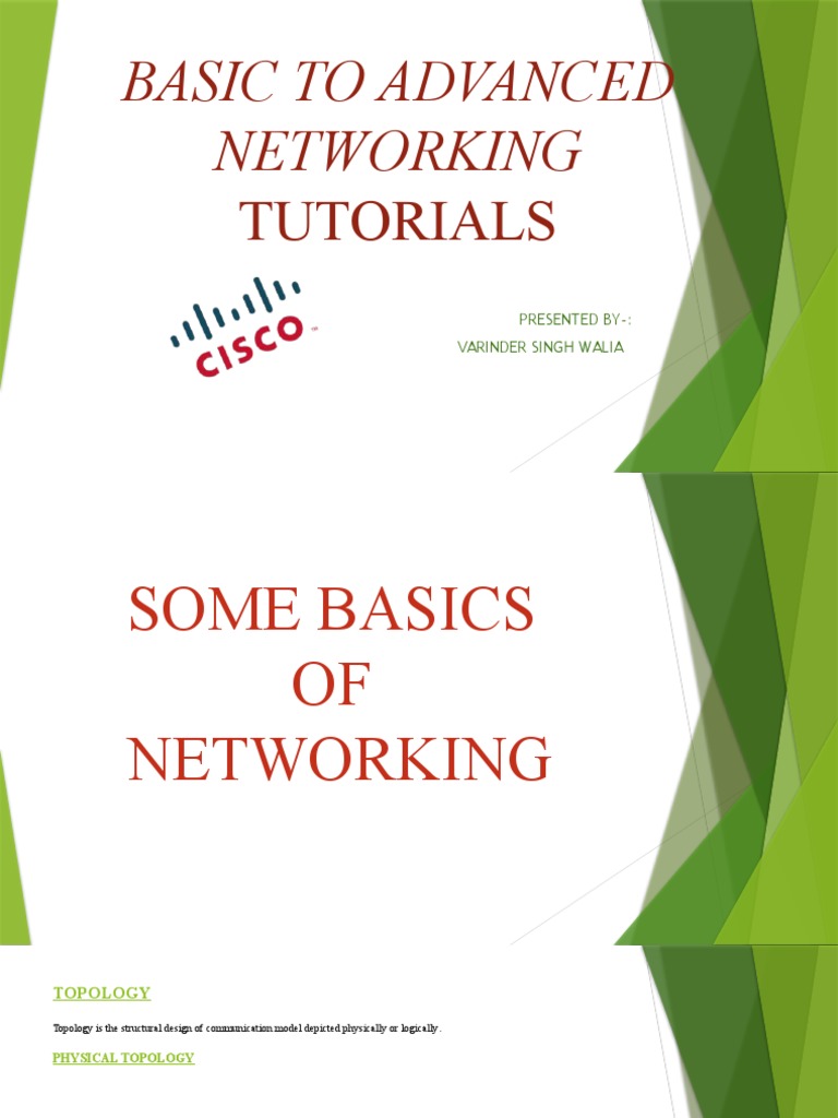 Basic To Advanced Networking: Tutorials | PDF | Ip Address | Computer Network