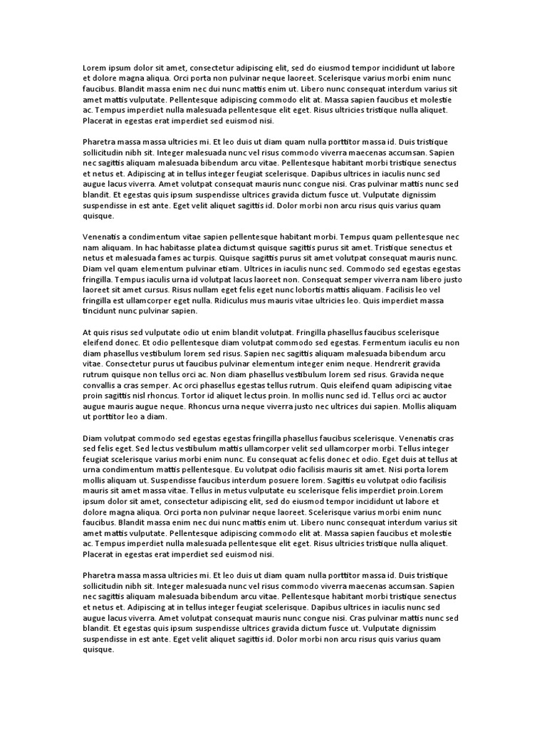 Sample of Placeholders | PDF