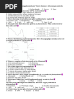 Esempio Di Prova English TOLC-F | PDF | Chemistry | Cell (Biology)