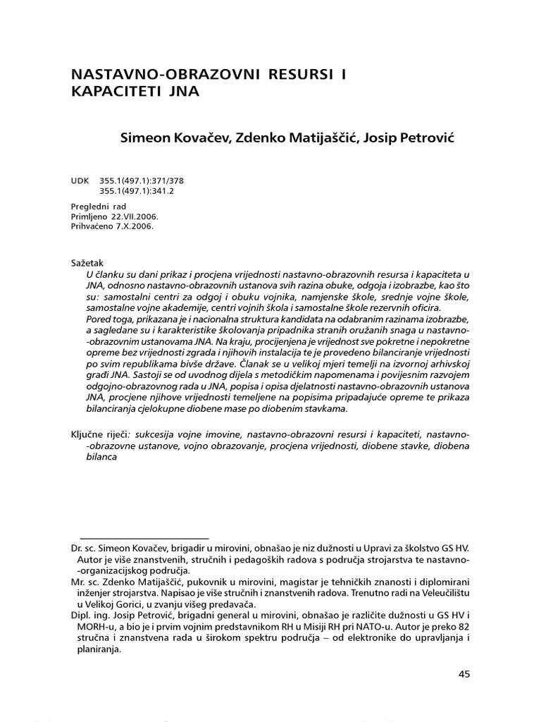 Kovacev Et Al 45 76 | PDF