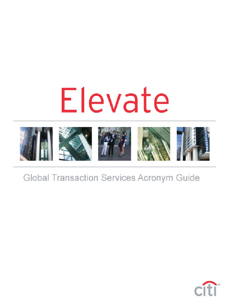 Global Transaction Service Acronym Guide | PDF | Electronic Data ...
