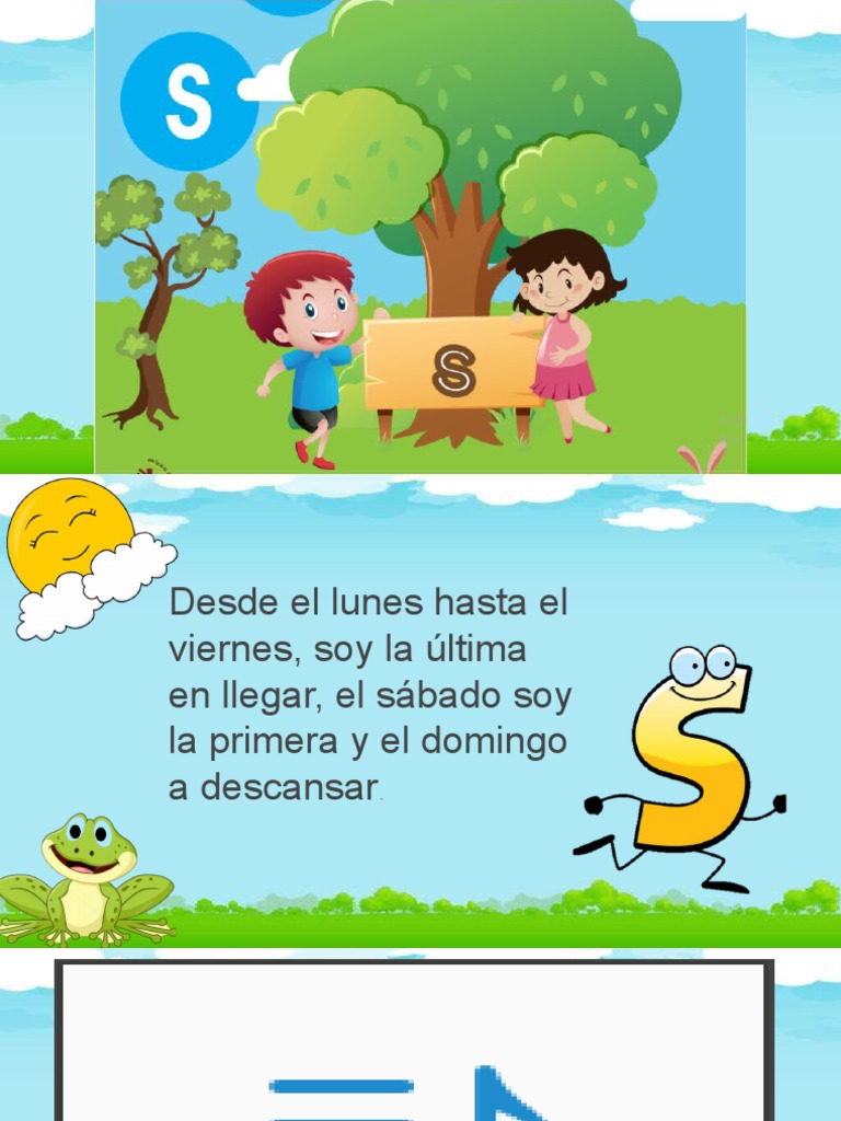 Iniciacion Letra S Sapo | PDF