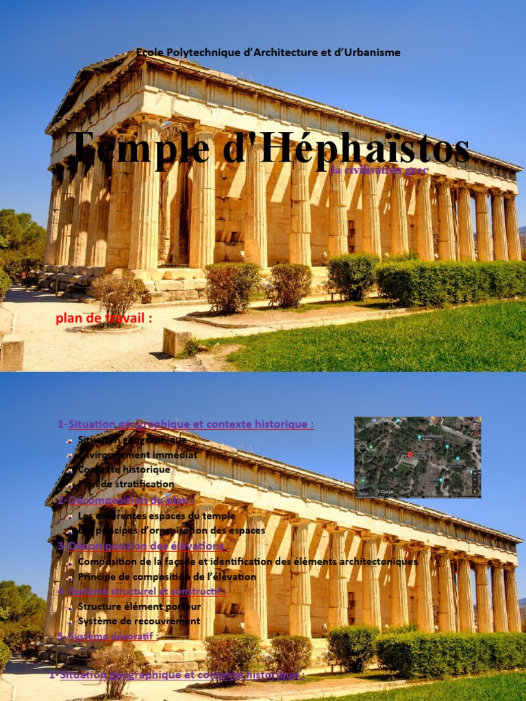 Temple D'hephaistos | PDF | Athènes Temple D'hephaistos | PDF | Athènes