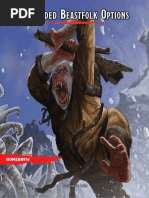 Silverbrow (Human Variant) by ClockWork Dragon | PDF