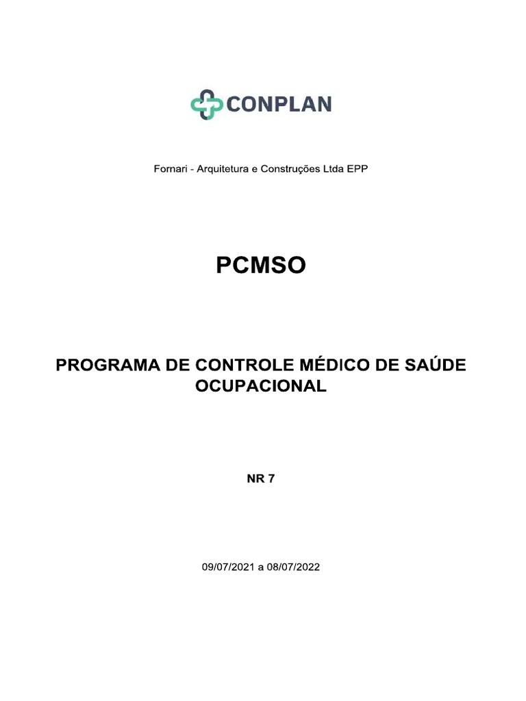 PCMSO | PDF