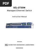SEL-2730M 24-Port Managed Ethernet Switch: Reliable Ethernet ...