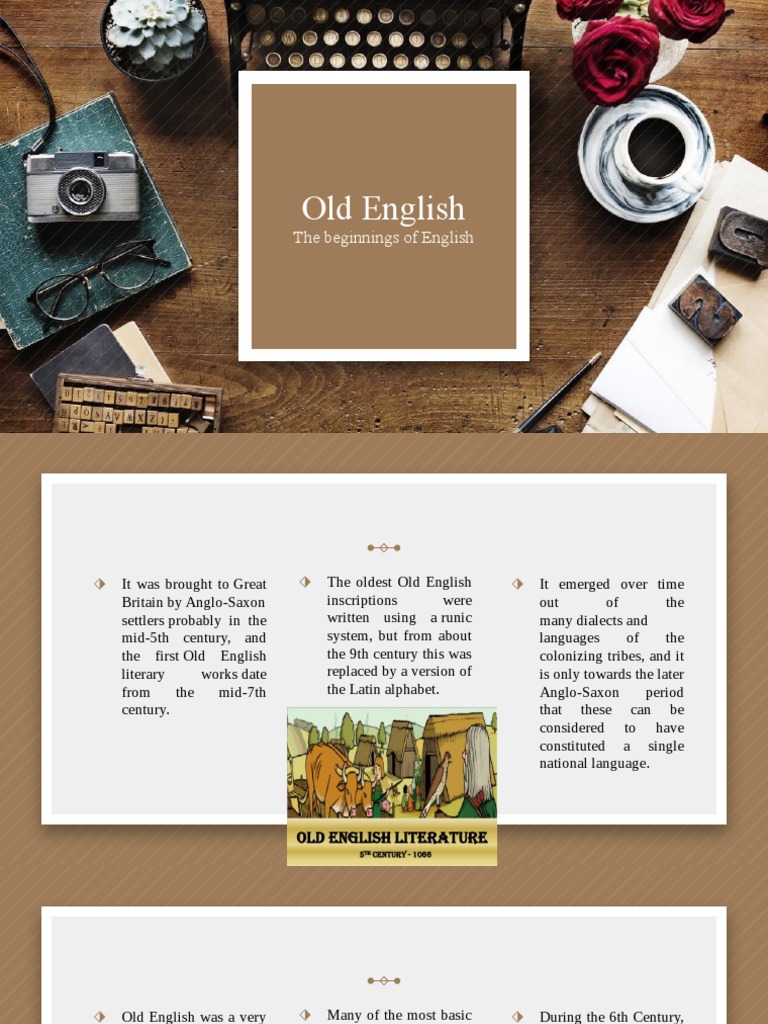 Old English | PDF | English Language | Cognitive Science