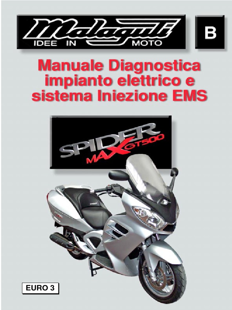 Manuale Malaguti Spidermax Imp. Elettrico | PDF