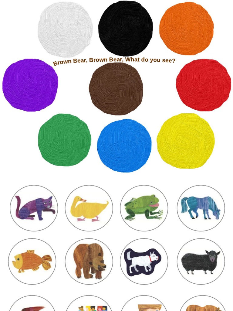 Brown Bear Color Sorting Pad | PDF