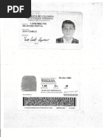 Cedula William | PDF