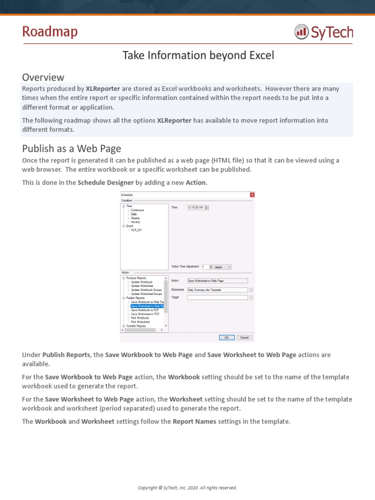 Roadmap: Take Information Beyond Excel | PDF | Databases | Computer File