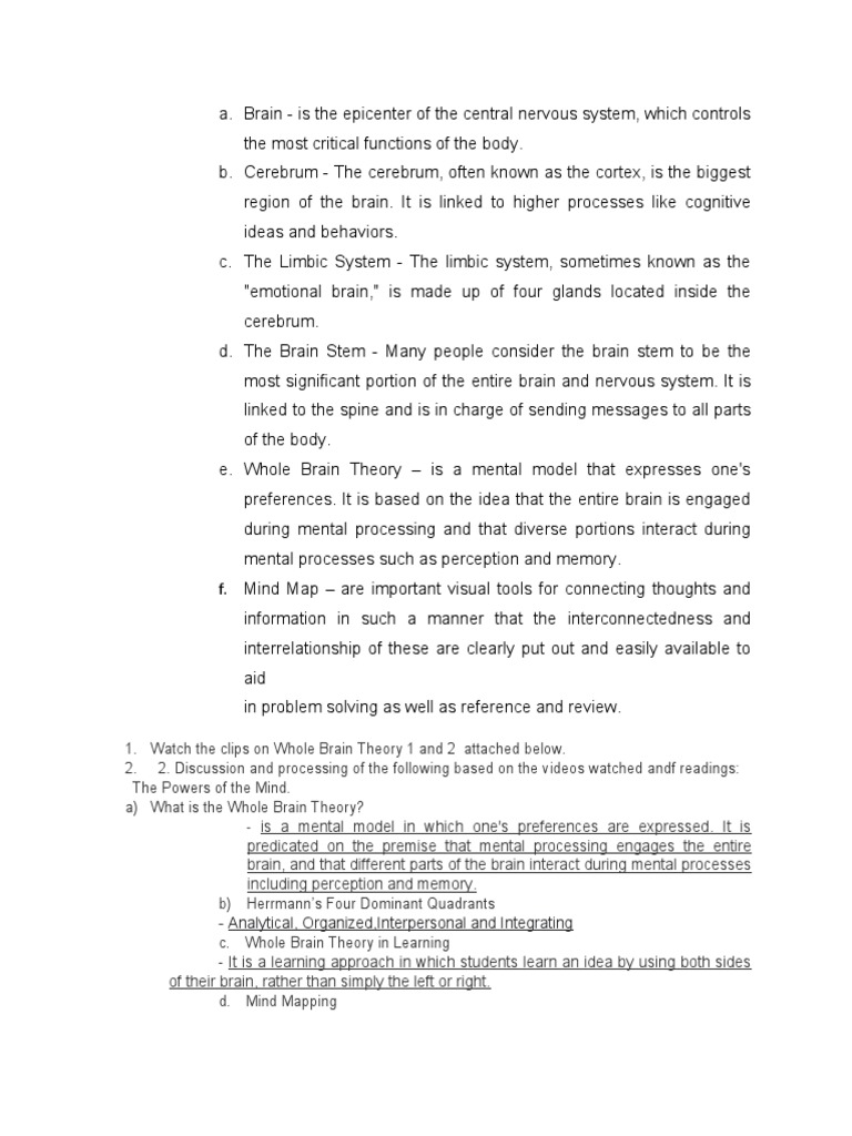 Unlocking of Vocabulary | PDF | Brain | Mind