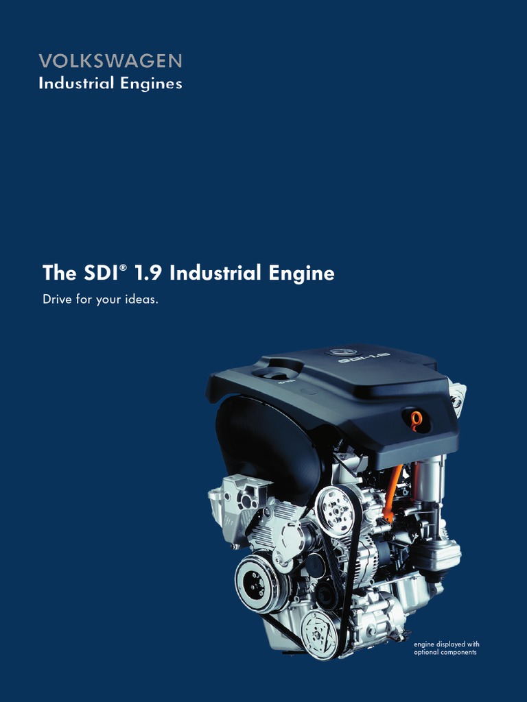 The Sdi 1.9 Industrial Engine: Drive For Your Ideas | PDF | Diesel ...
