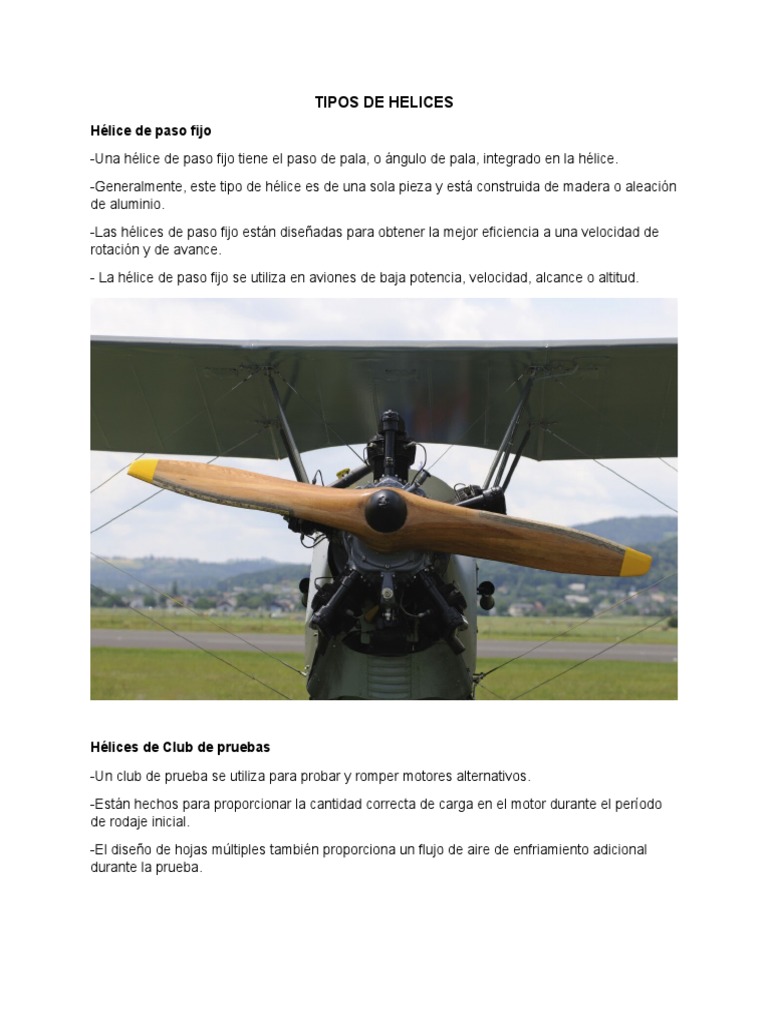 Tipos de Helices | PDF