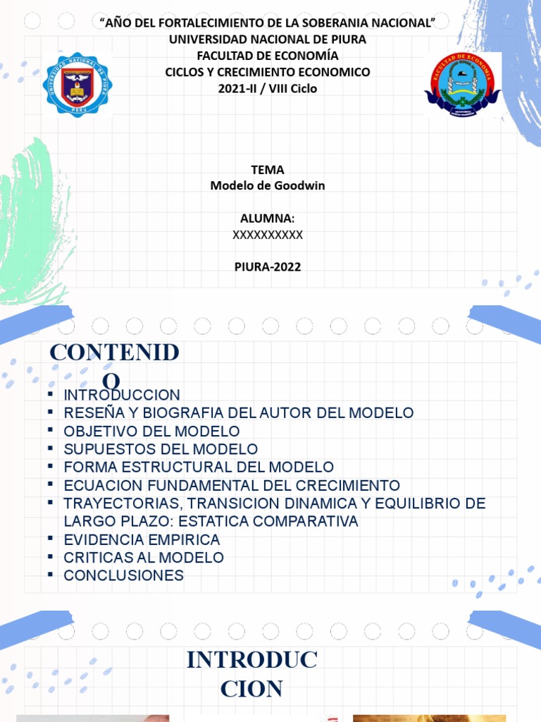 Modelo de Goodwin | PDF | Macroeconómica | Ciclo comercial