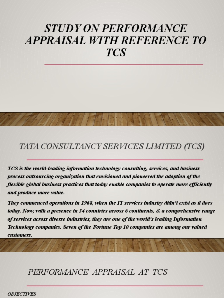 TCS Performance Appraisal Insights | PDF | Performance Appraisal ...