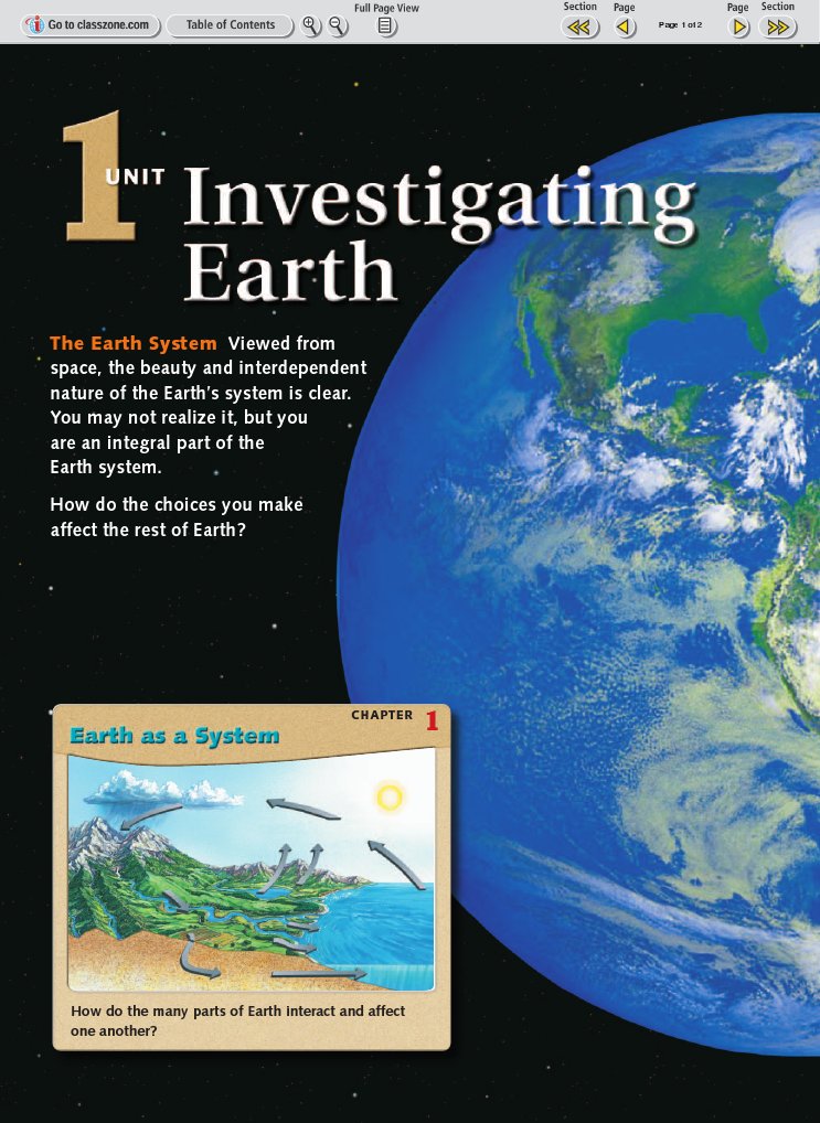 The Earth System: How Do The Many Parts of Earth Interact and Affect ...
